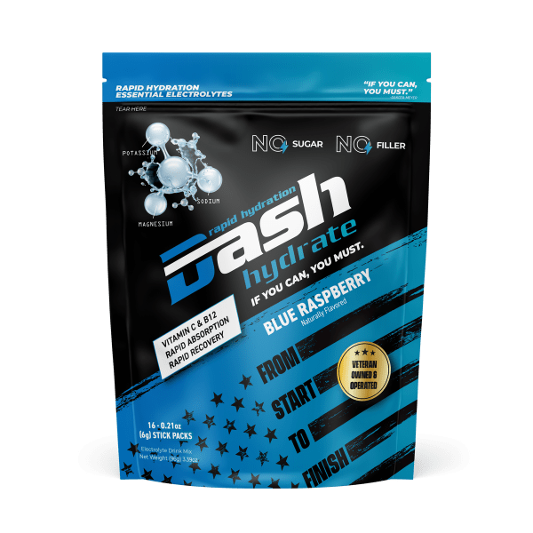 Sugar-Free Electrolyte Powder: Blue Raspberry – DASH Hydrate