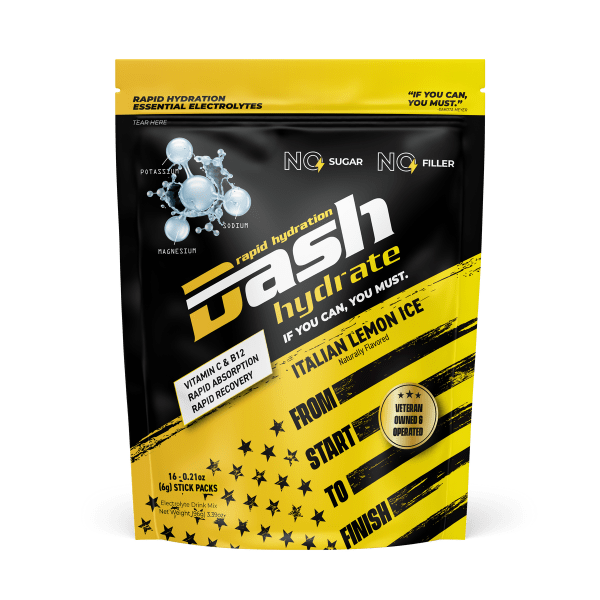 Sugar-Free Electrolyte Powder: Italian Lemon Ice – DASH Hydrate
