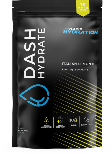 DASH Hydrate Electrolyte Powder Hydration Drink - DASH Hydrate